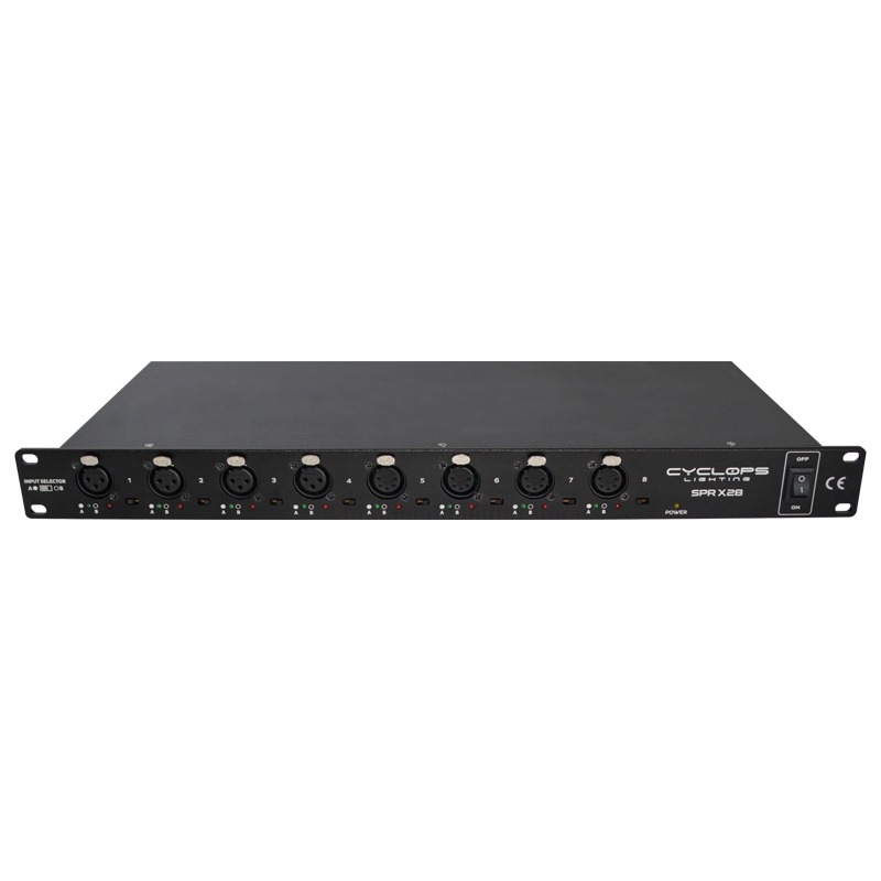 SPR-X28-Rack-mounted-DMX-Splitter
